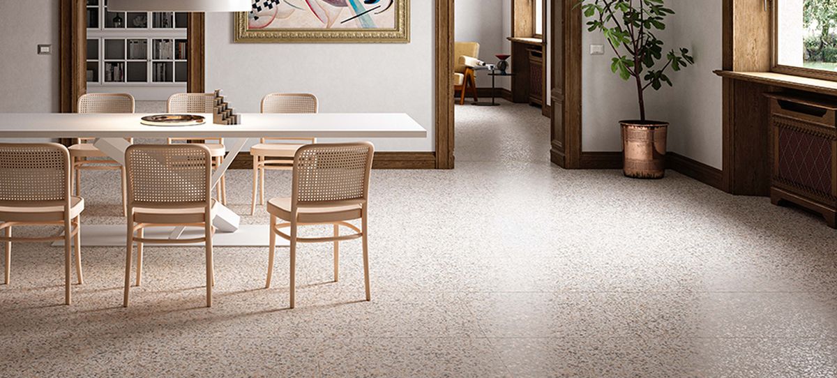 Porcelain stoneware terrazzo tiles - Casalgrande Padana
